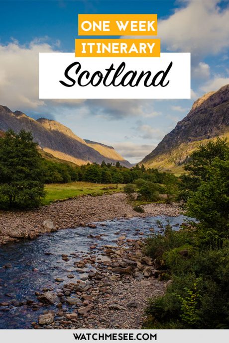 The Best of Scotland in One Week (A complete 8-Day Itinerary)